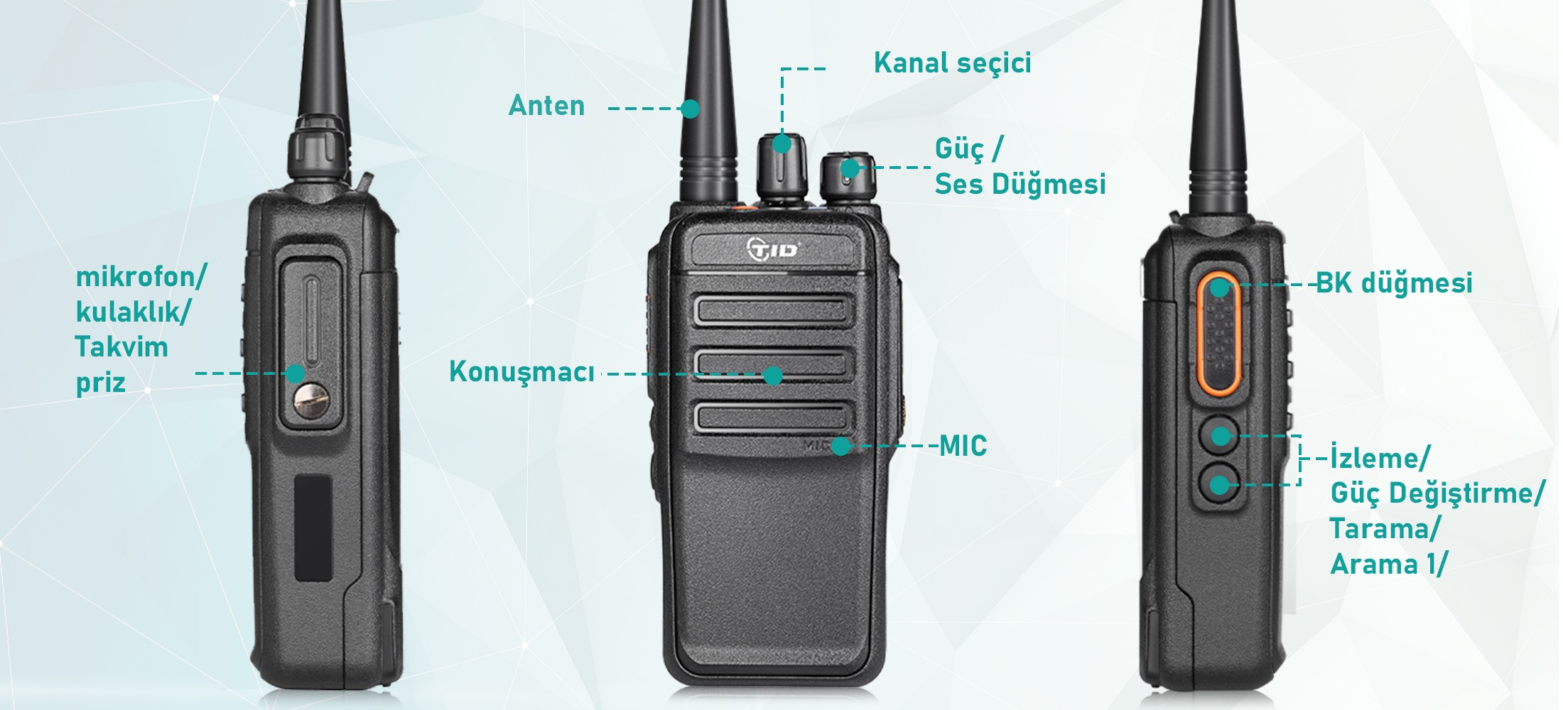 DP710 DMR Dijital El Telsizi - TID Solution_ob体育app官网下载_ob体育官方平台入口